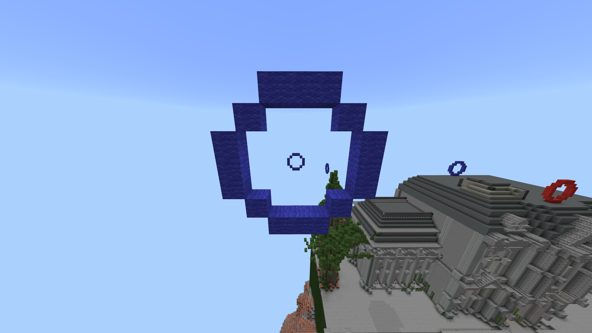 Haunted Mansion Elytra Course Minecraft Map