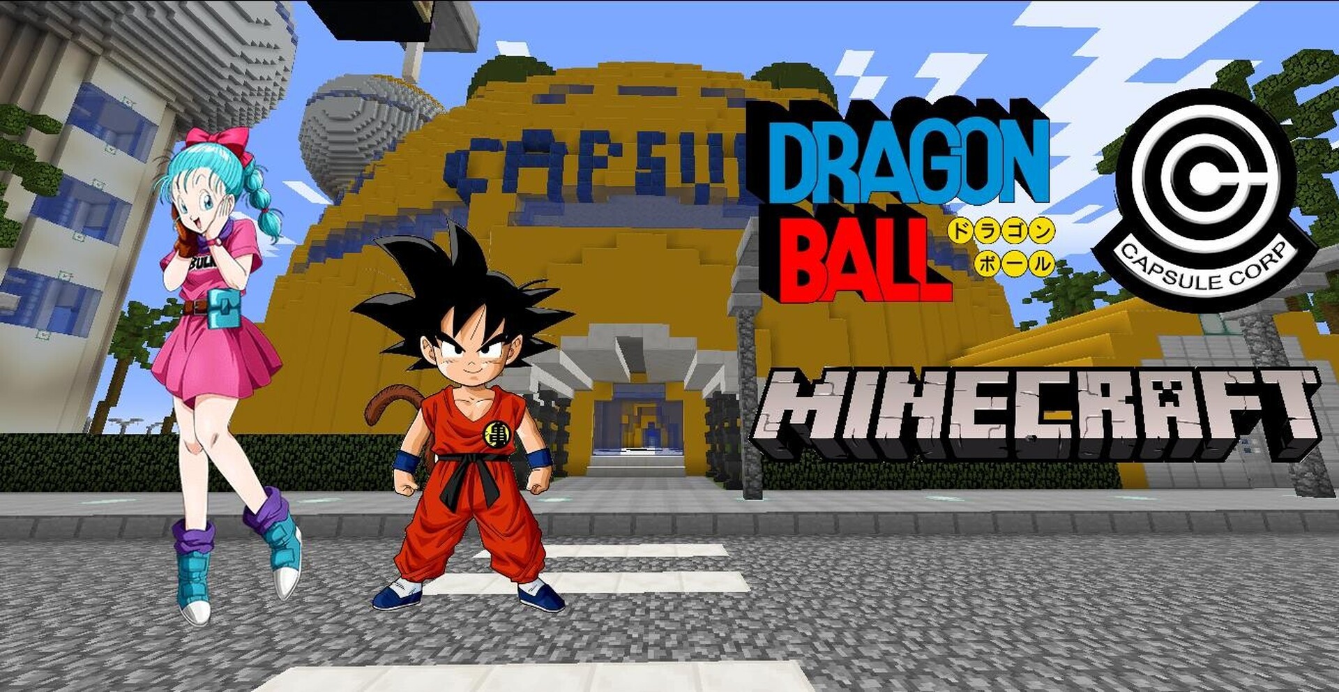 Dragon Ball Capsule Corp. In Minecraft Minecraft Map