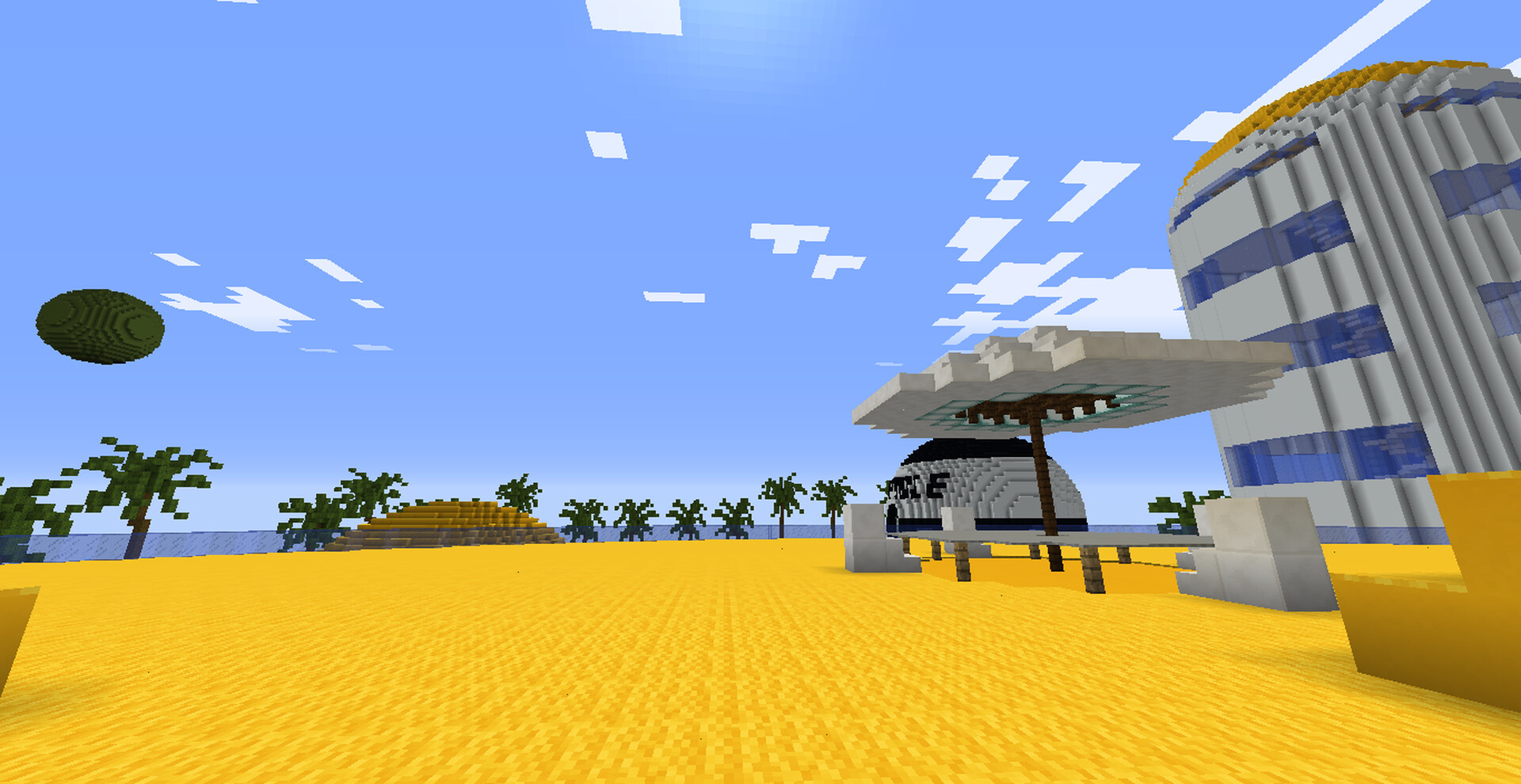 Dragon Ball Capsule Corp. In Minecraft Minecraft Map