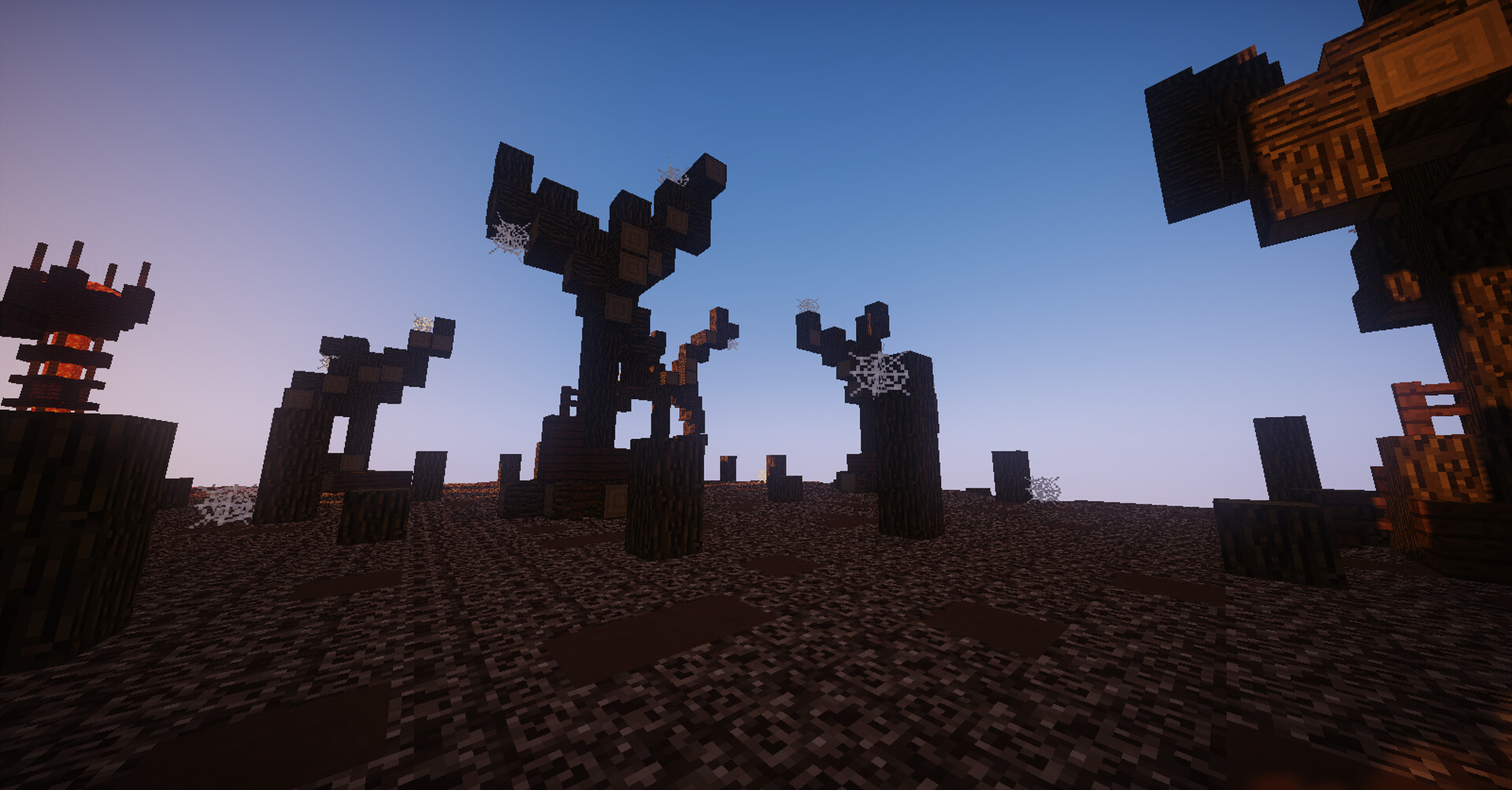 SKY DEFENDER V | Nether Castle | PvP Strategy game [1.8-1.17] Minecraft Map