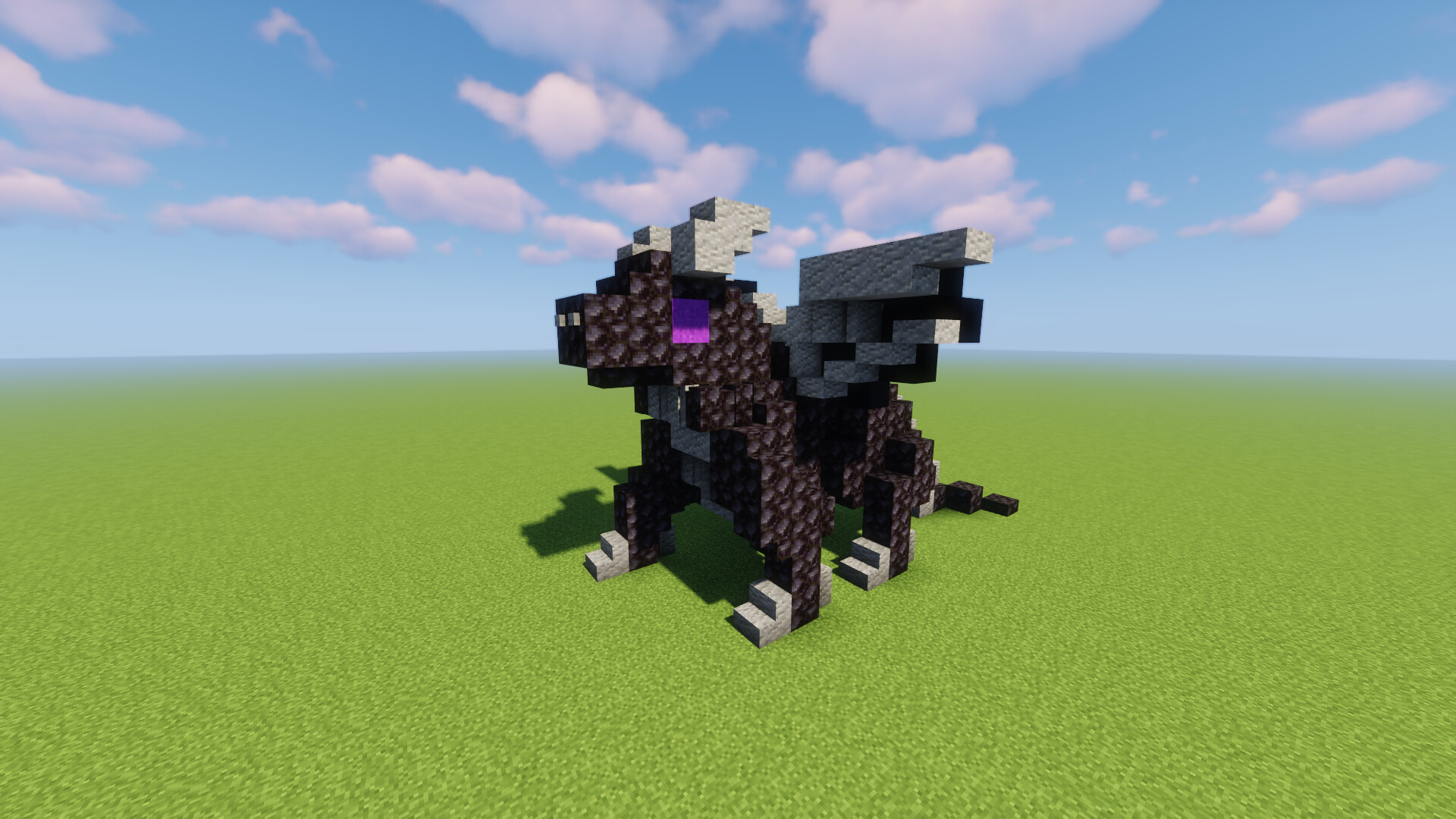 Ender Dragon builds Minecraft Map