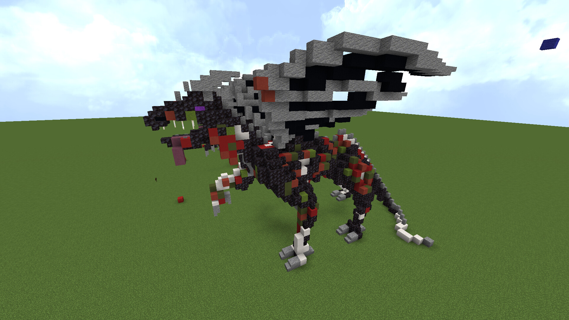 Ender Dragon builds Minecraft Map