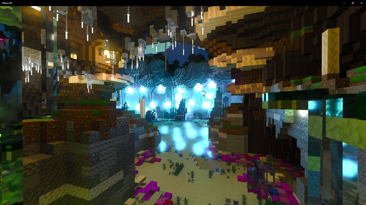 Vibrant Microcosm [RTX] Minecraft Map