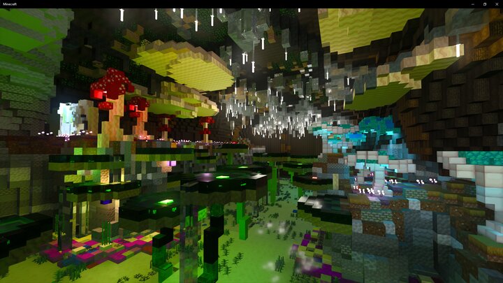 Vibrant Microcosm [RTX] Minecraft Map