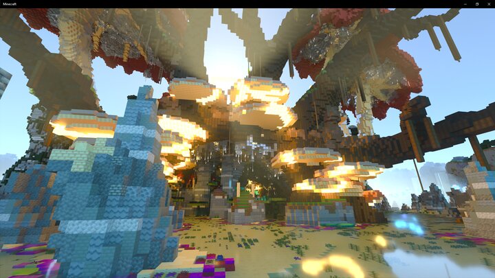 Vibrant Microcosm [RTX] Minecraft Map
