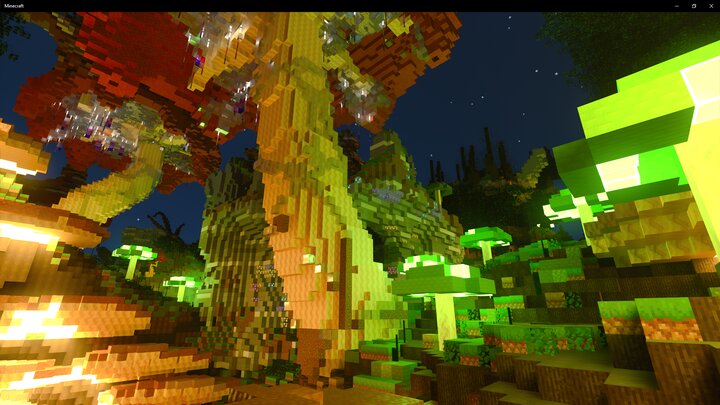 Vibrant Microcosm [RTX] Minecraft Map