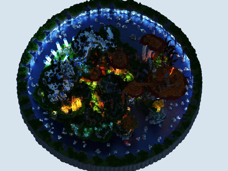 Vibrant Microcosm [RTX] Minecraft Map