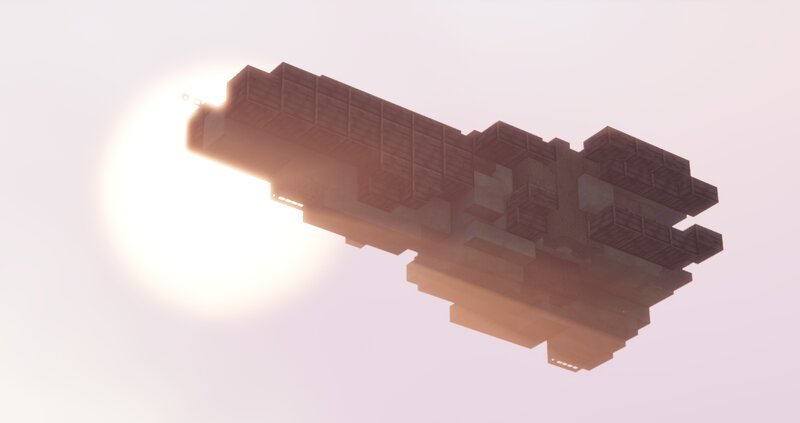 MINI Halberd Class Destroyer Minecraft Map