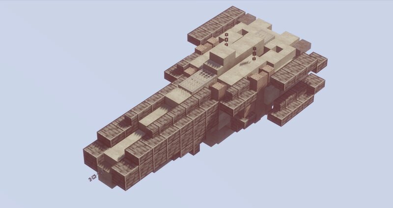 MINI Halberd Class Destroyer Minecraft Map