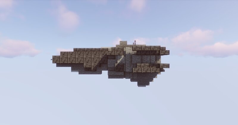 MINI Halberd Class Destroyer Minecraft Map