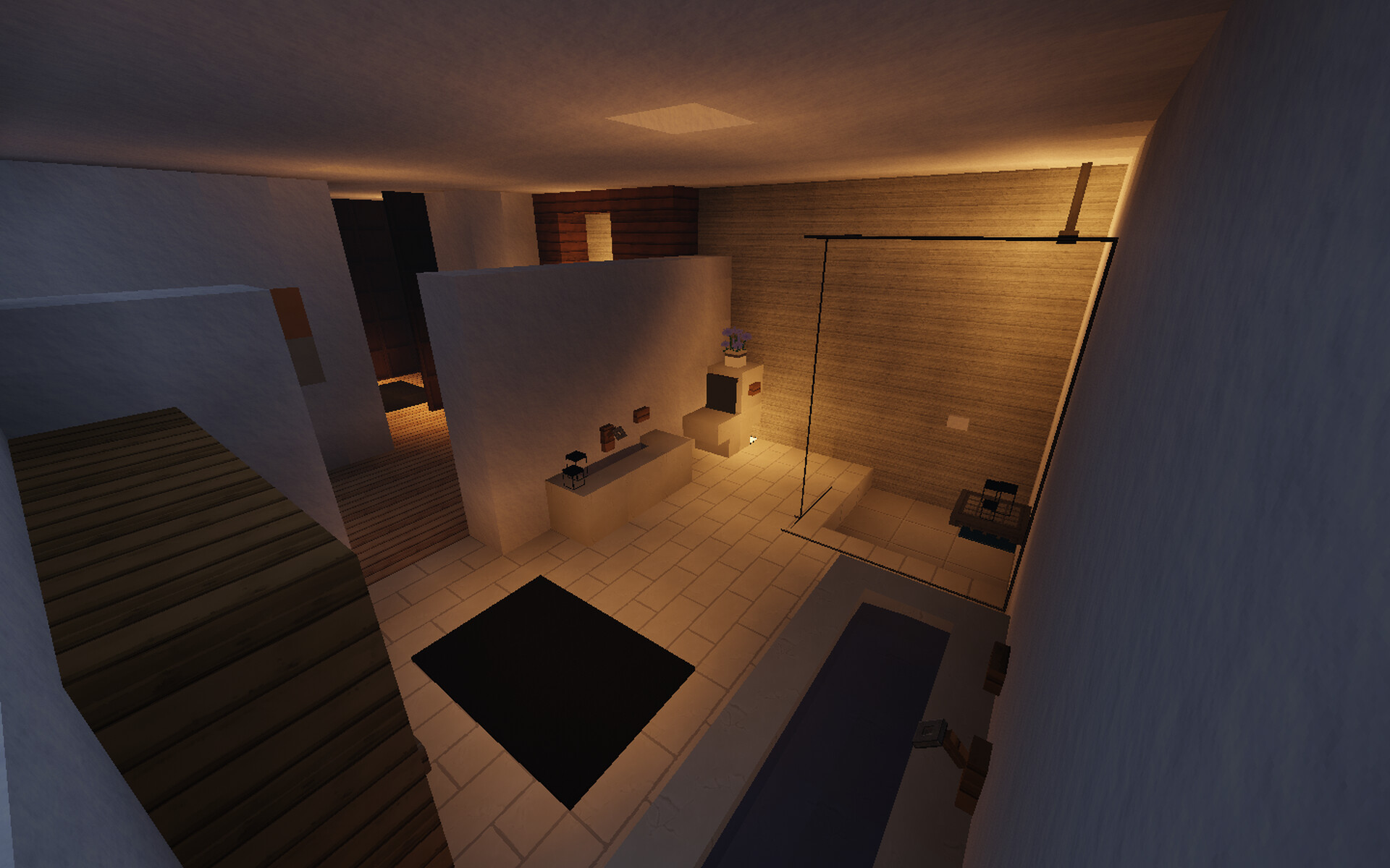 Beautiful Modern House Minecraft Map