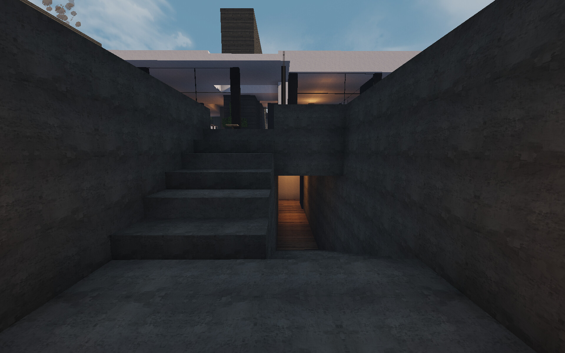 Beautiful Modern House Minecraft Map