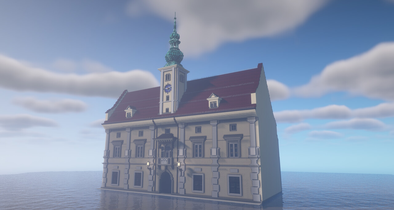 Germanic Town Hall Minecraft Map
