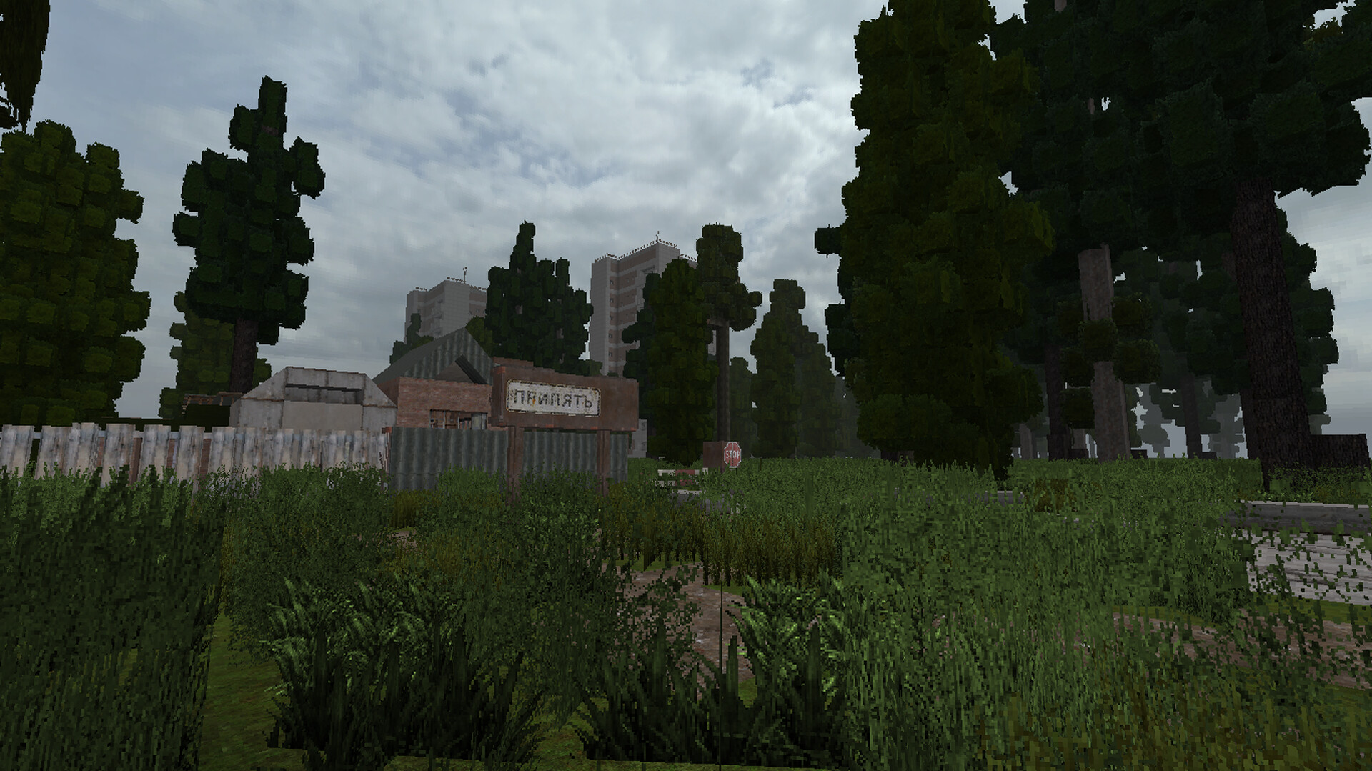 Pripyat for Chernobyl stories Minecraft Map