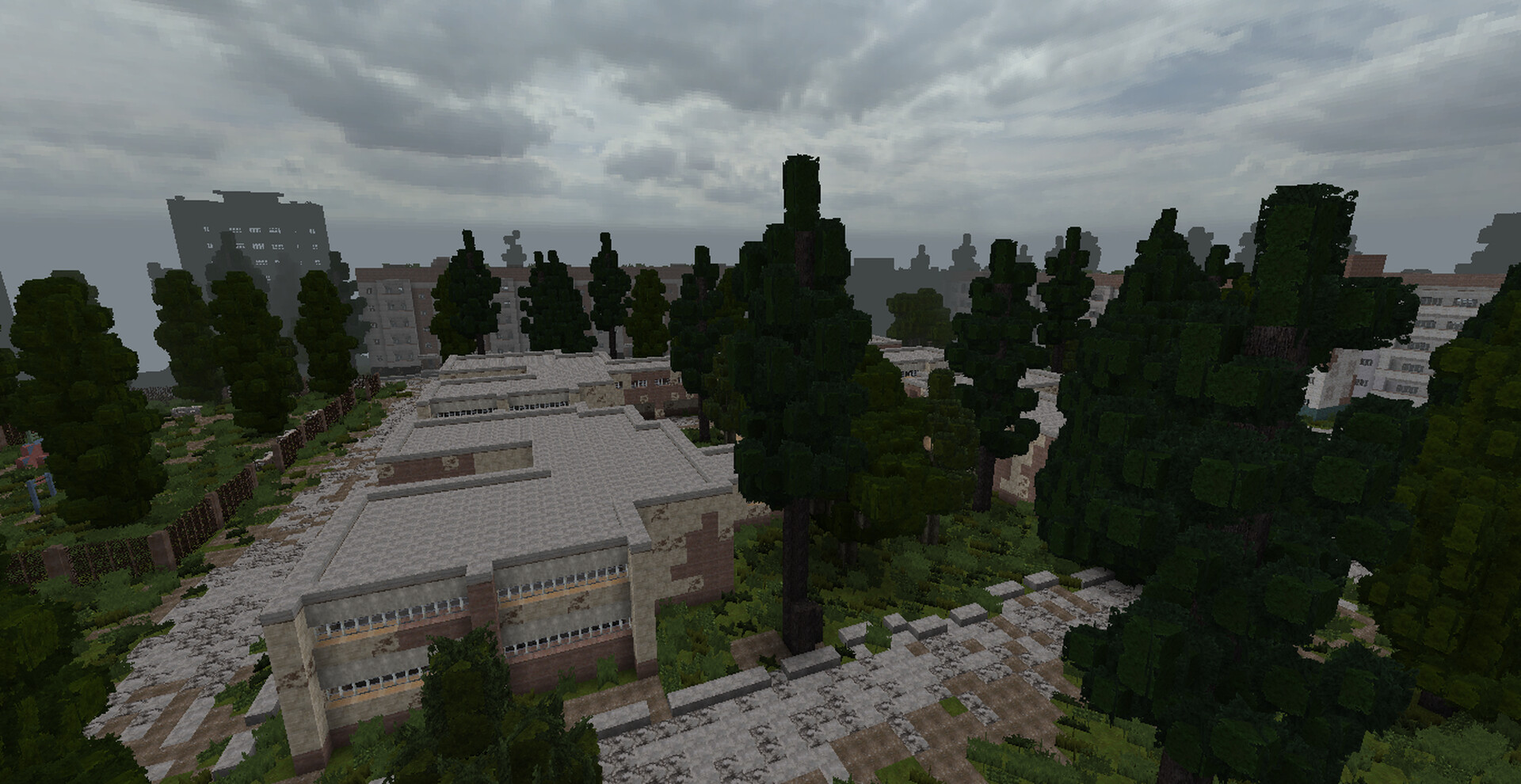 Pripyat for Chernobyl stories Minecraft Map
