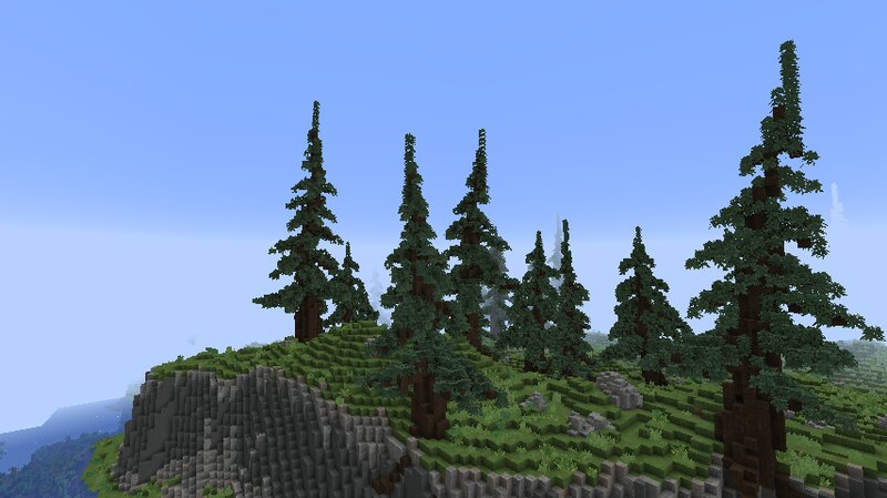 The Taiga River - 1,536 x 1,536 Map Minecraft Map