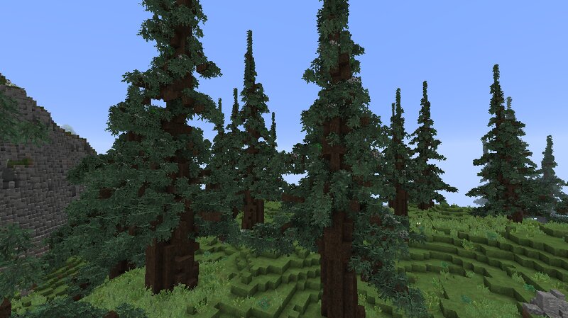 The Taiga River - 1,536 x 1,536 Map Minecraft Map