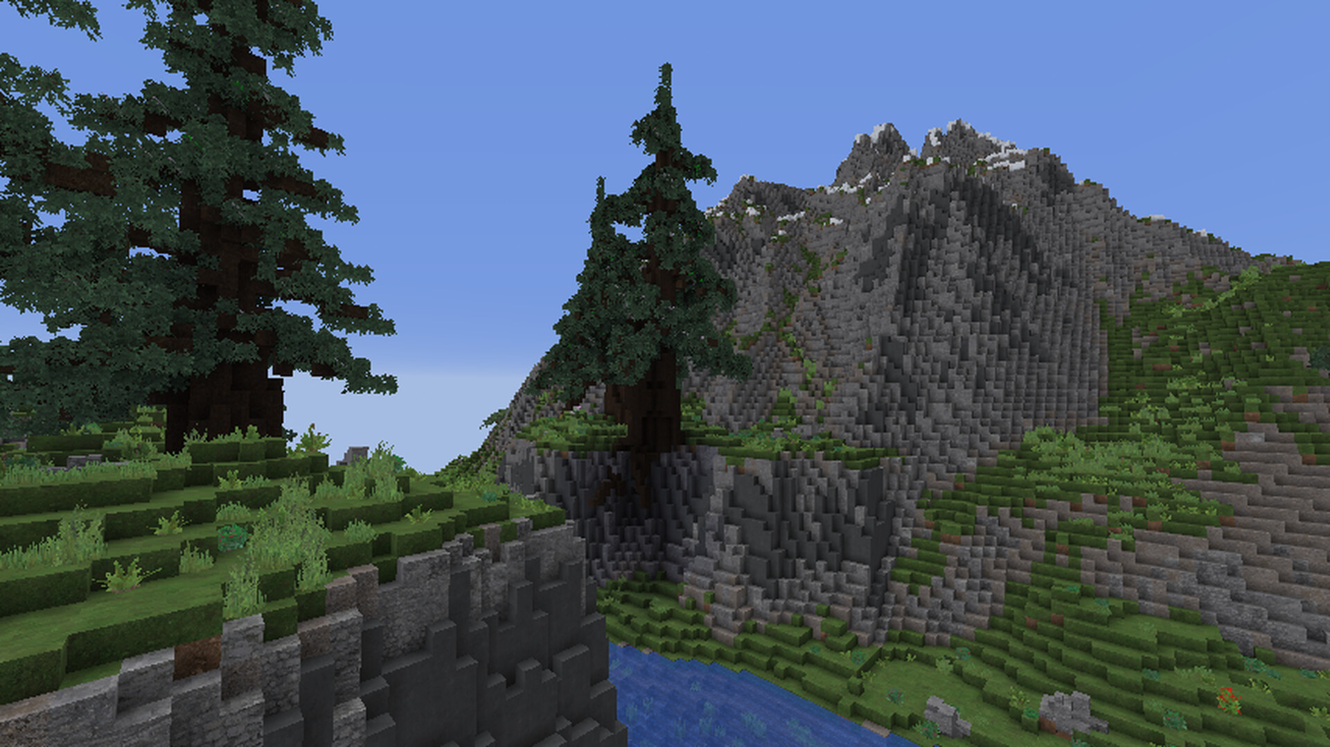 The Taiga River - 1,536 x 1,536 Map Minecraft Map