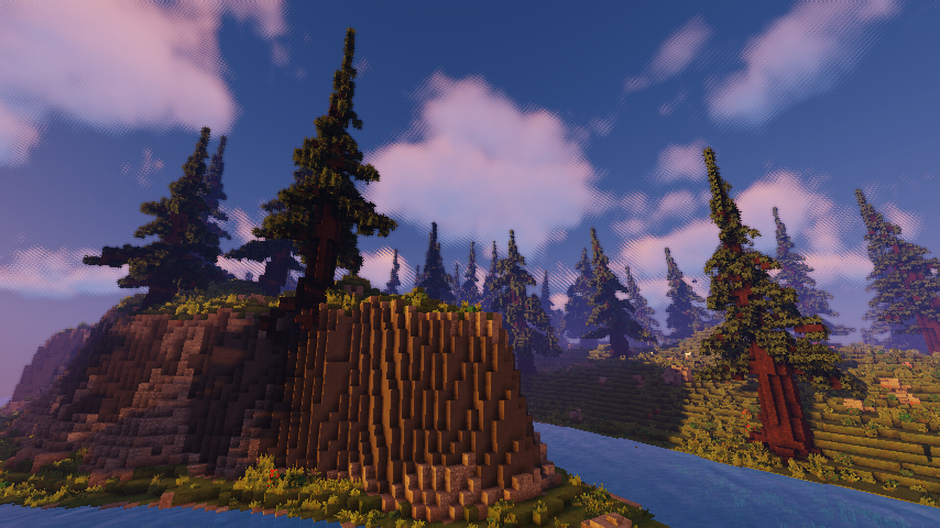 The Taiga River - 1,536 x 1,536 Map Minecraft Map