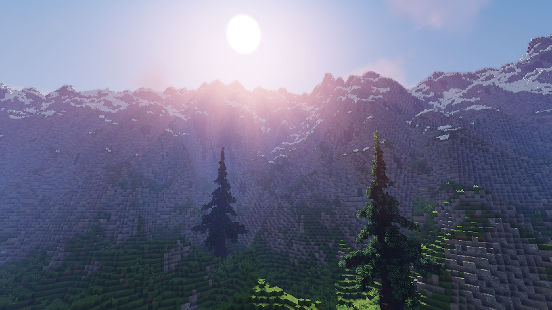 The Taiga River - 1,536 x 1,536 Map Minecraft Map