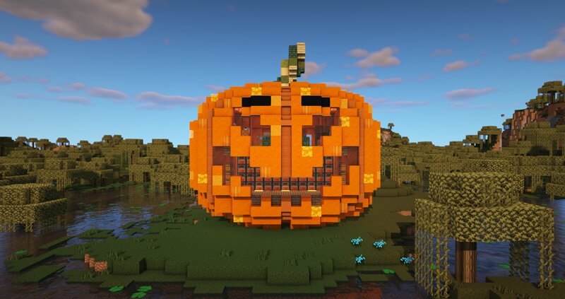 Pumpkin Paradise - Survival Base Minecraft Map