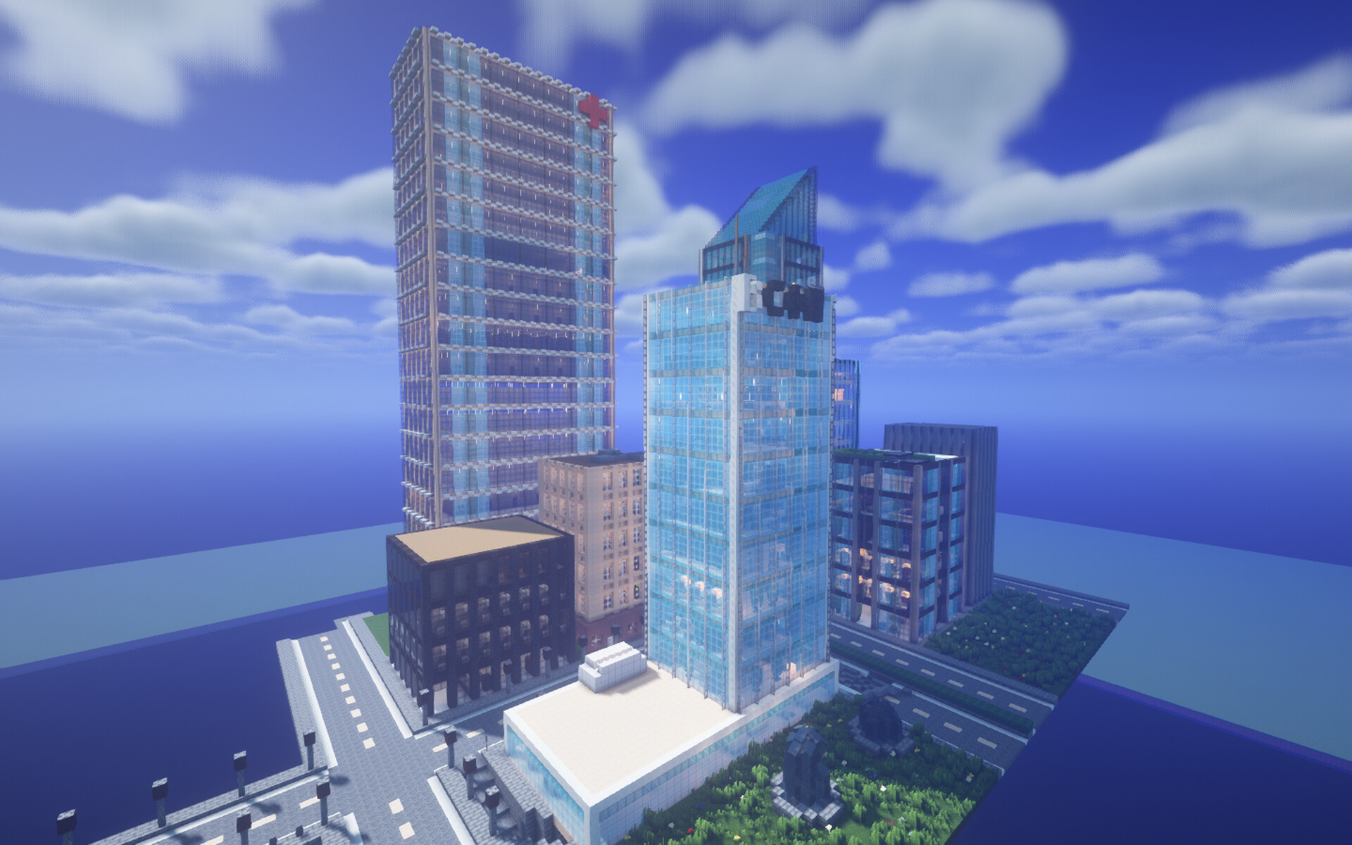 Andrews Square- Bridgewood heights Minecraft Map
