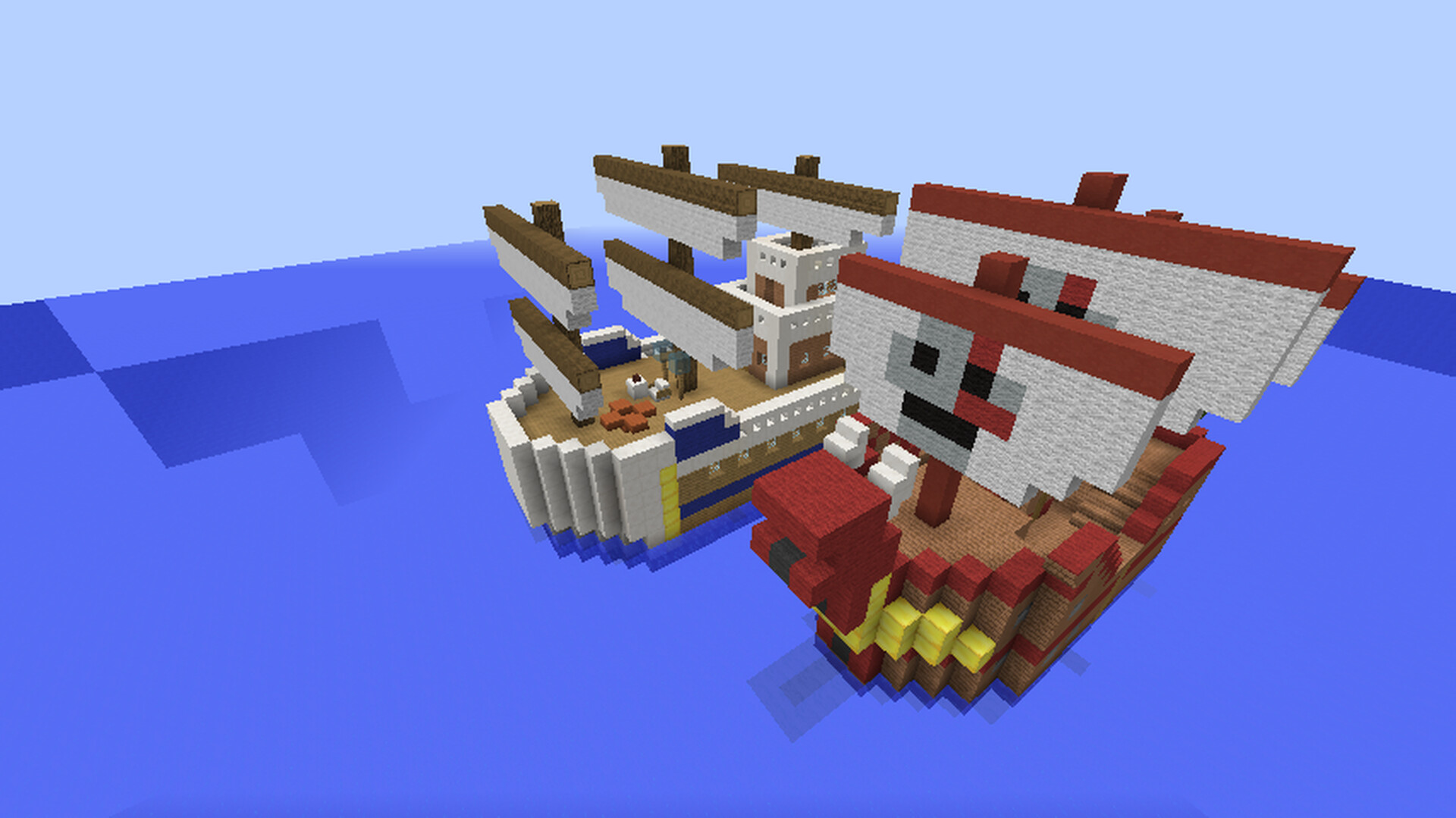 One Piece, Adventure in Grand Line V.3 (Beta) Minecraft Map