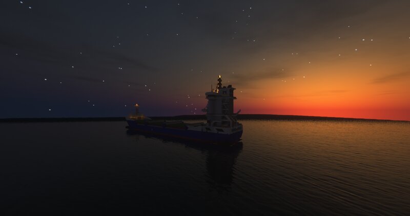 container ship HELENA SCHEPERS 1:1 Minecraft Map