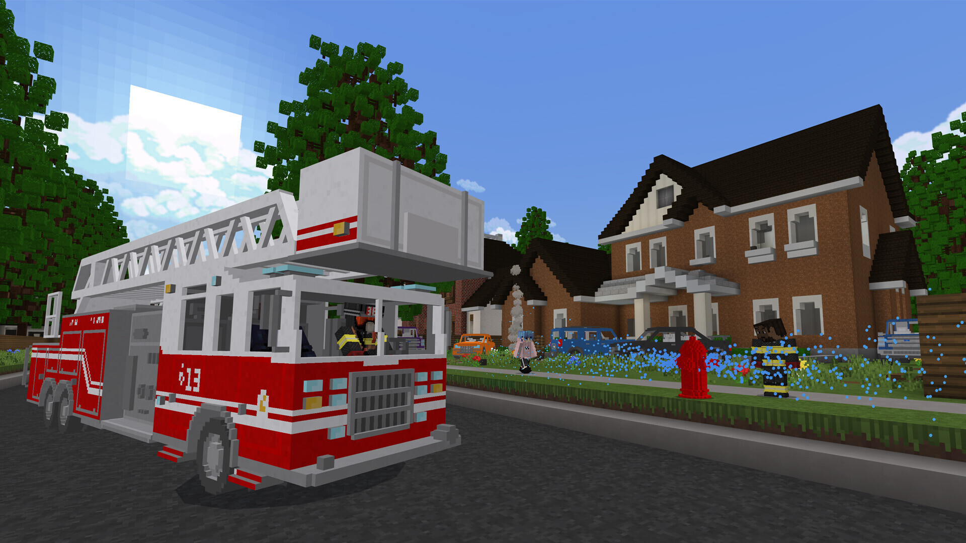 Fairbanks Fire Station | Avalable now on the Minecraft Marketplace ...