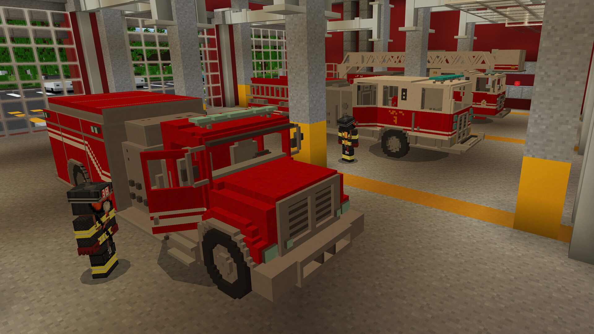 Fairbanks Fire Station | Avalable now on the Minecraft Marketplace ...