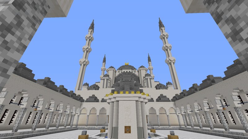 Sultan-Ahmed Mosque (Blue-Mosque) | Istanbul, Turkey Minecraft Map