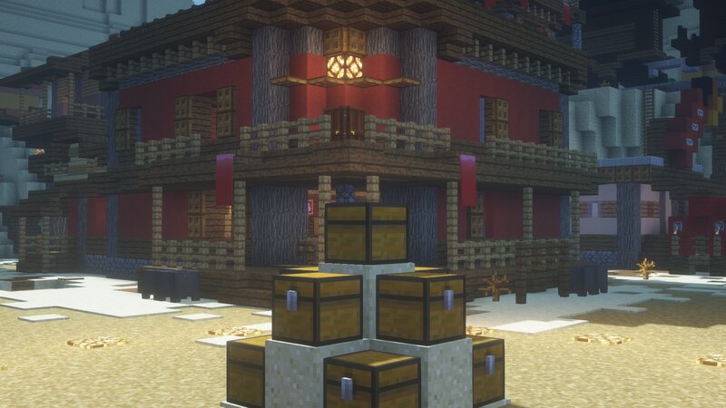 Minecraft Battle: Frontier Large+ Minecraft Map