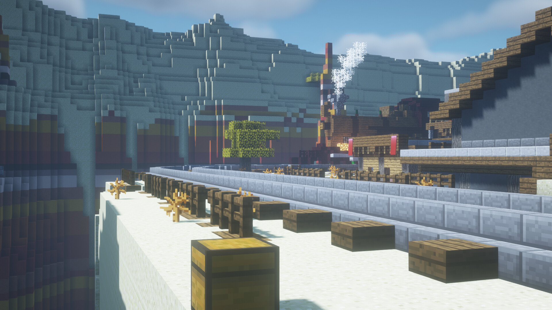 Minecraft Battle: Frontier Large+ Minecraft Map