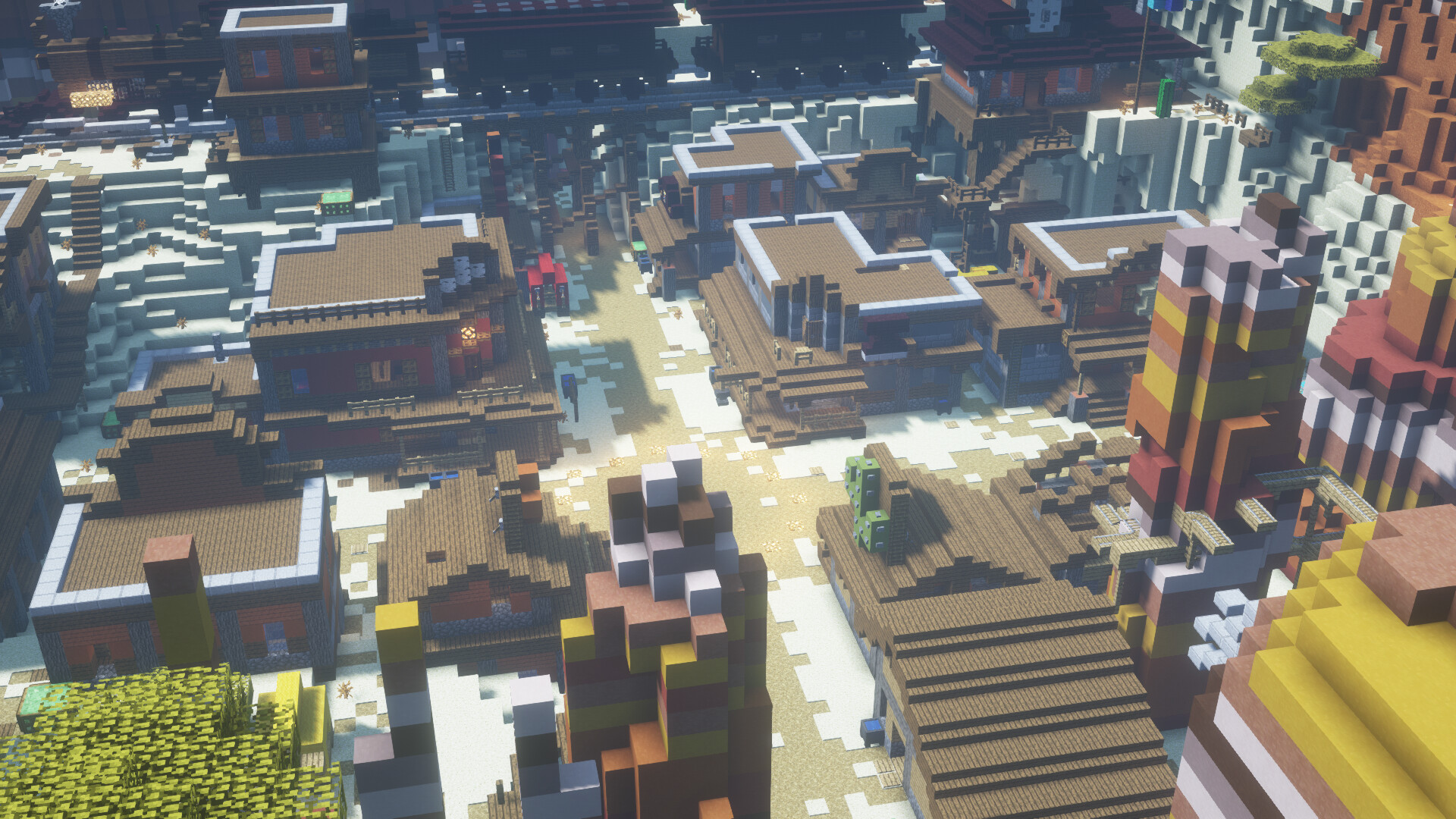 Minecraft Battle: Frontier Large+ Minecraft Map