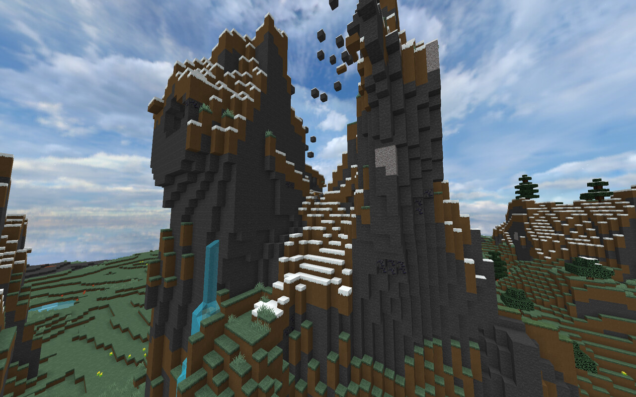 Parkour Mountain map Minecraft Map