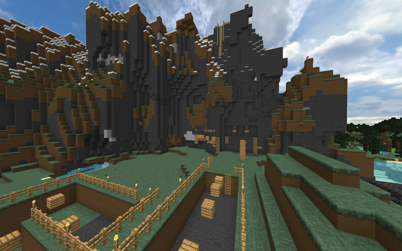 Parkour Mountain map Minecraft Map