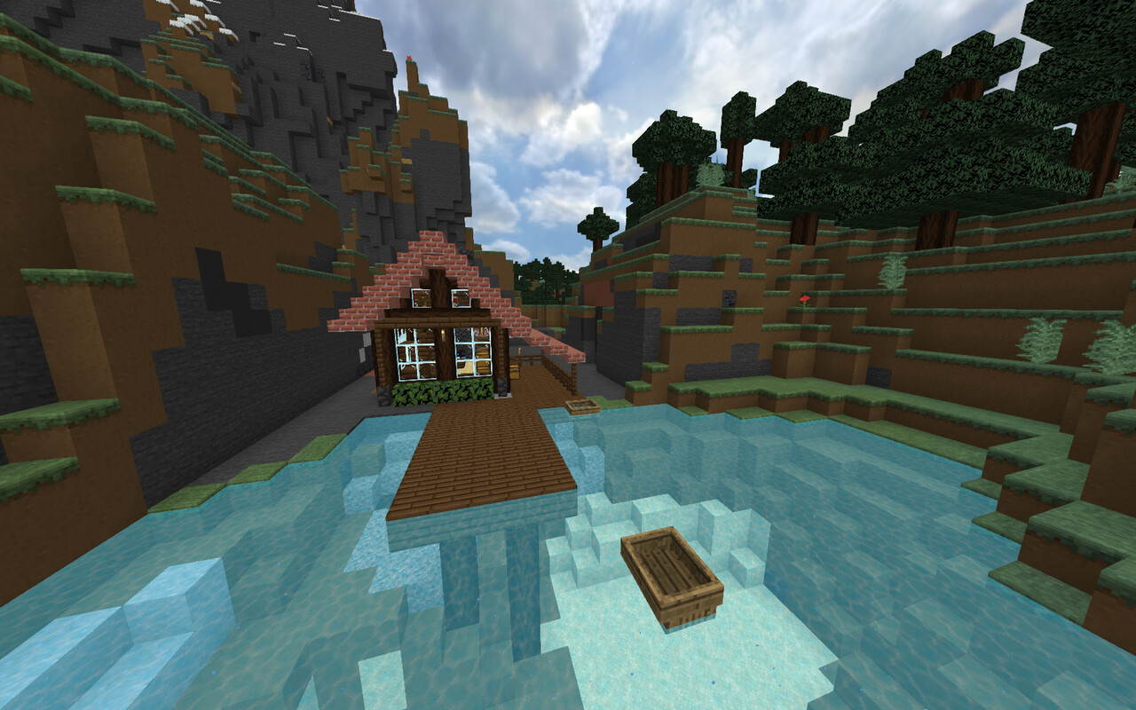 Parkour Mountain map Minecraft Map