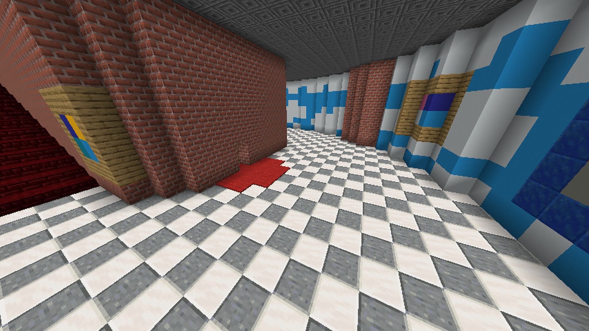 Peach's Castle From Super Mario 64 Minecraft Map