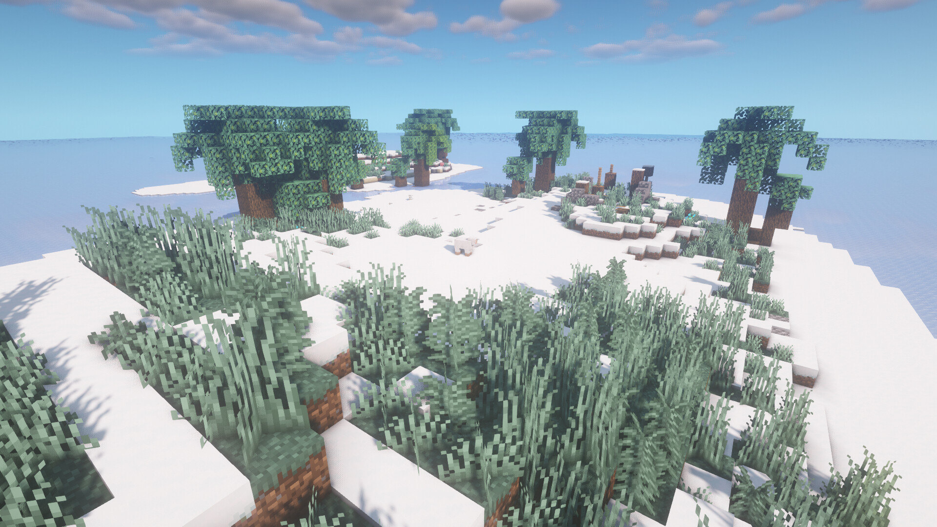 Farewell (Icey) [1.16.5 Island Survival Map] Minecraft Map