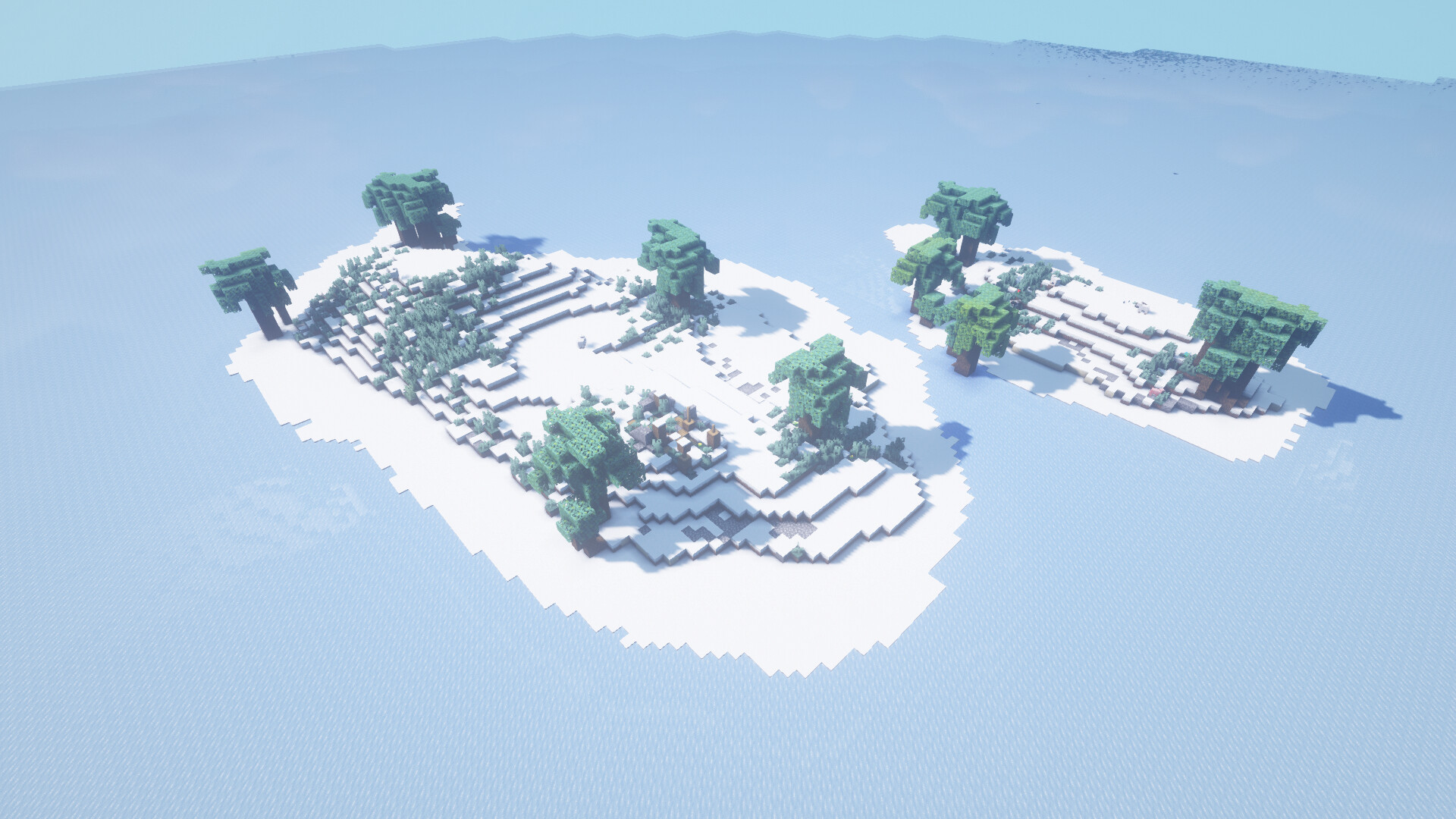 Farewell (Icey) [1.16.5 Island Survival Map] Minecraft Map