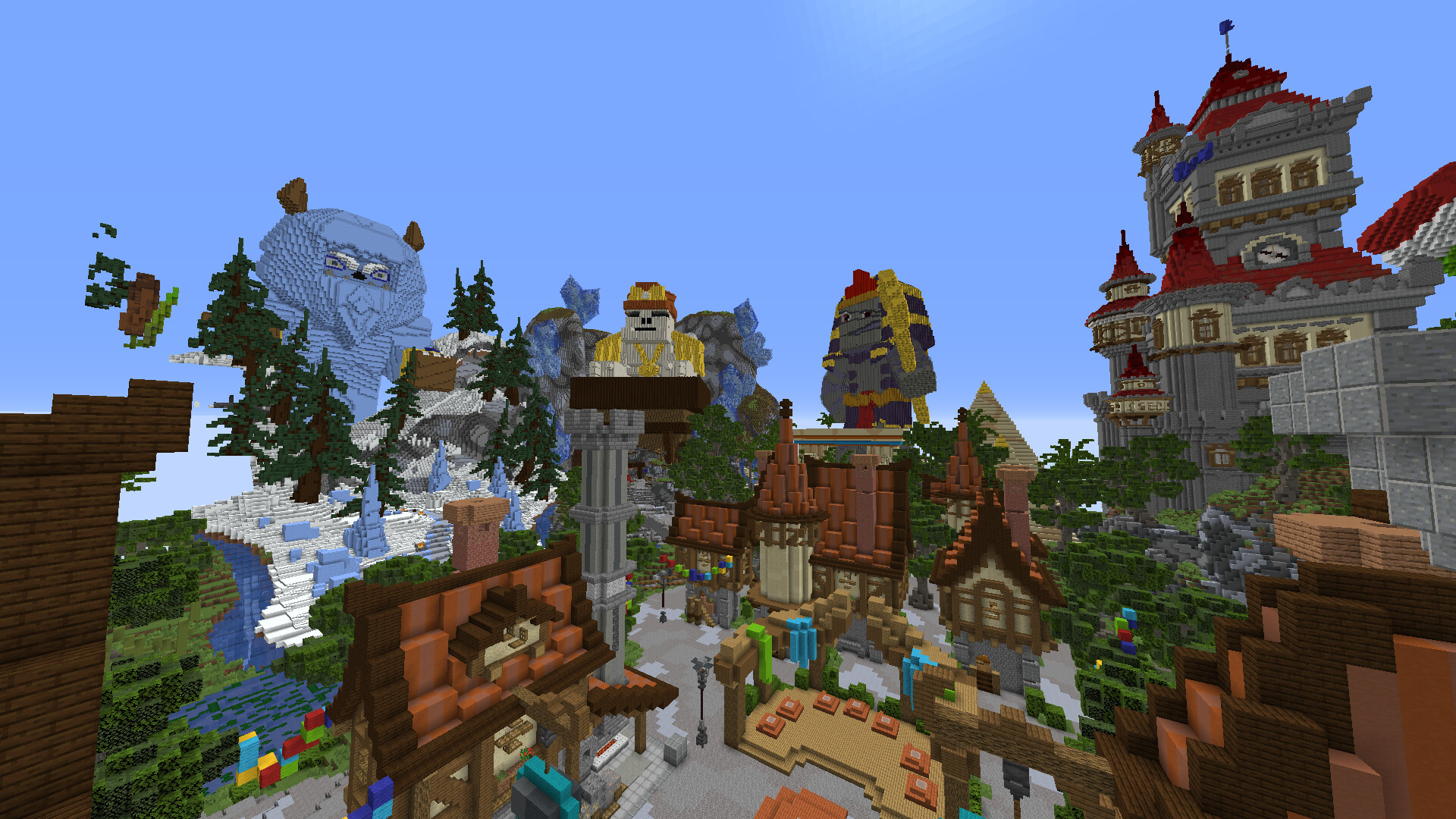 Kingdom Spawn Minecraft Map