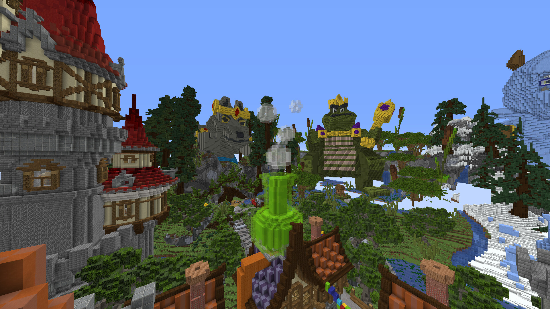 Kingdom Spawn Minecraft Map