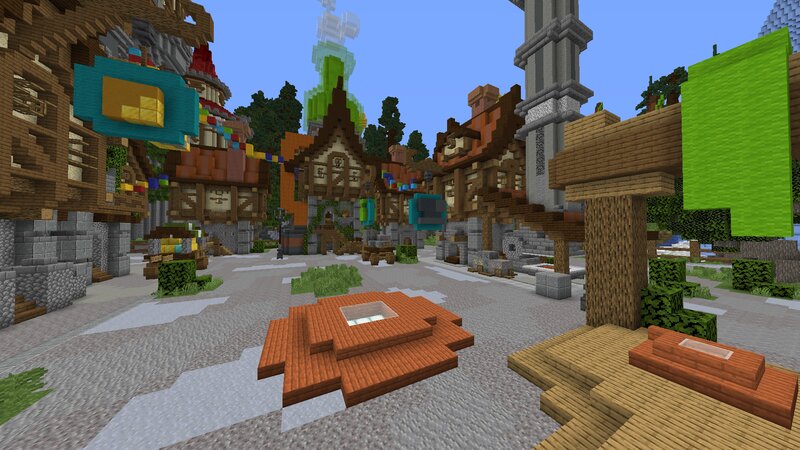 Kingdom Spawn Minecraft Map