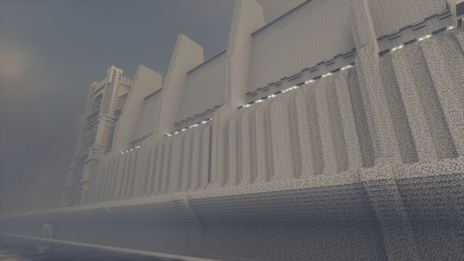 Walled Highway Minecraft Map