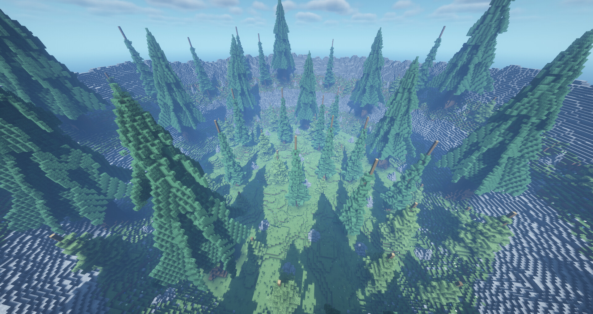 Large Meadow PVP Arena (Beginner Series) Minecraft Map