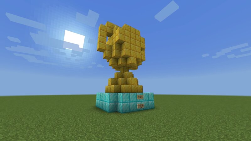 A Trophy! Minecraft Map