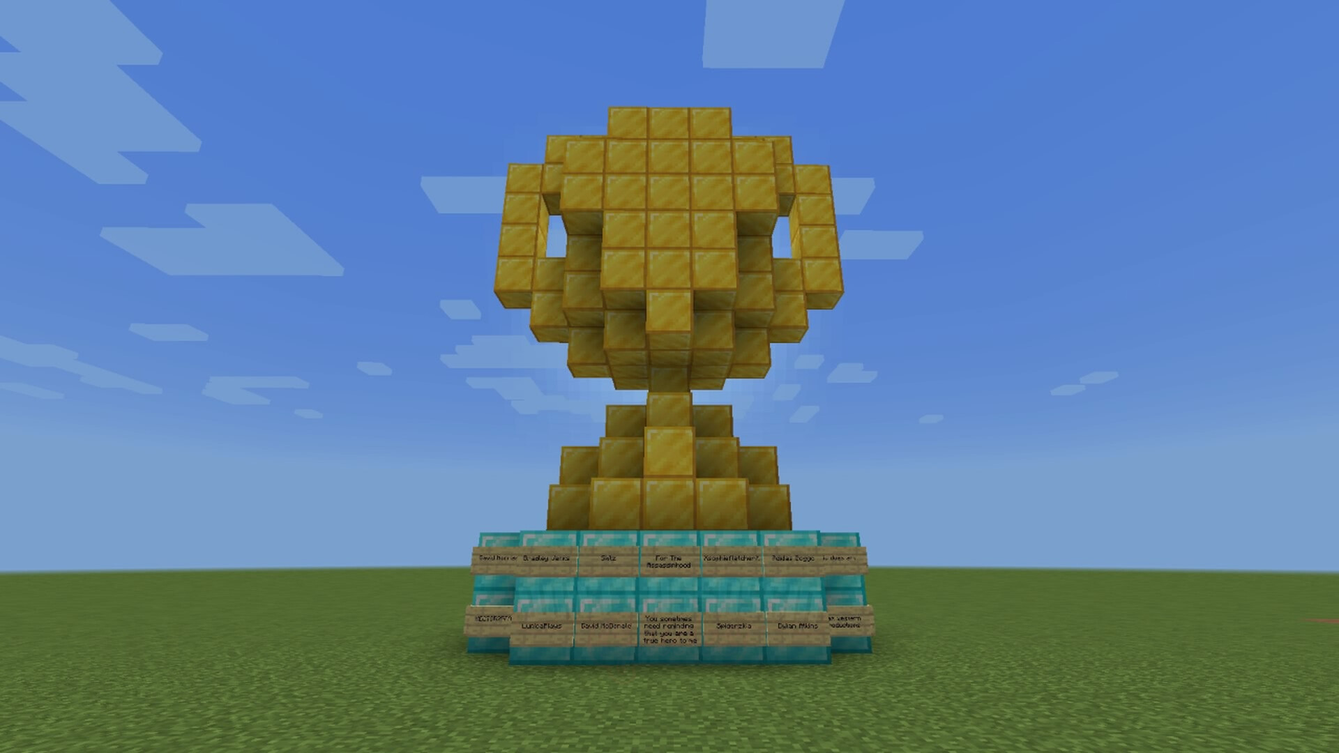 A Trophy! Minecraft Map