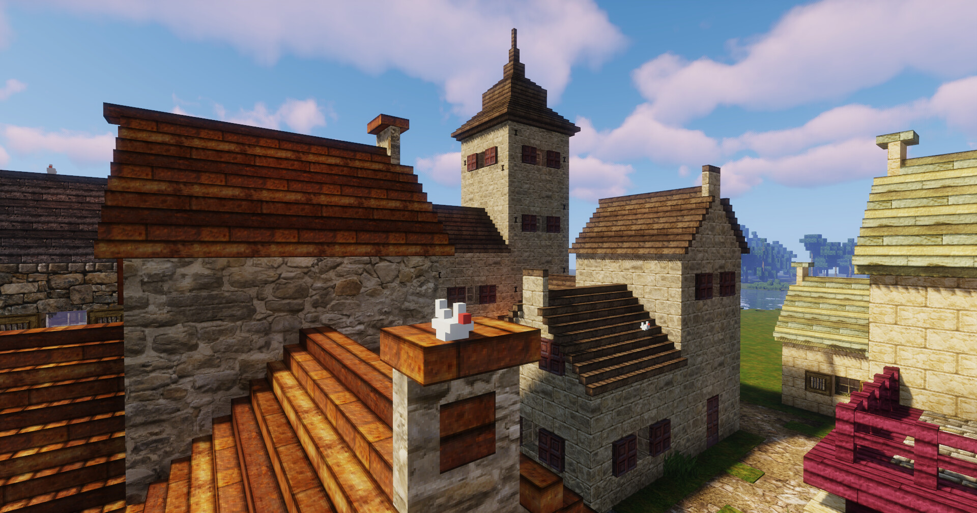 Scarpa - little town inspired by TownScaper Minecraft Map