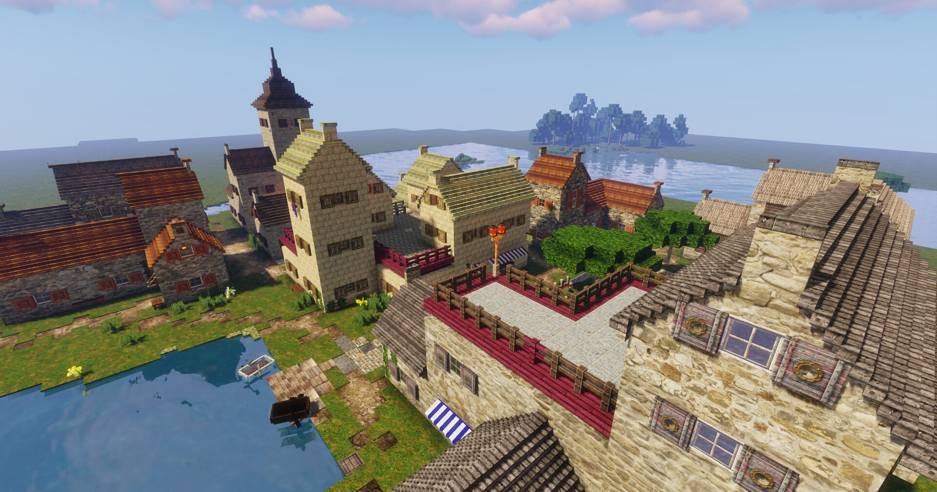 Scarpa - little town inspired by TownScaper Minecraft Map