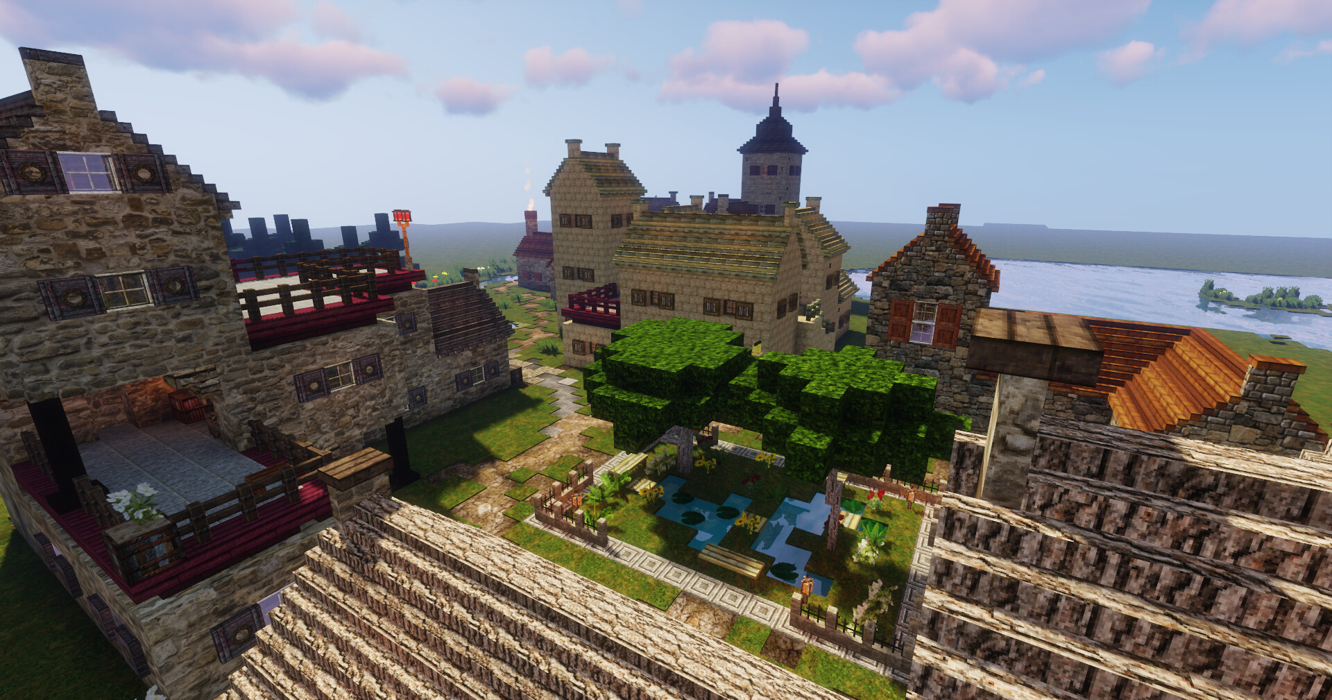 Scarpa - little town inspired by TownScaper Minecraft Map